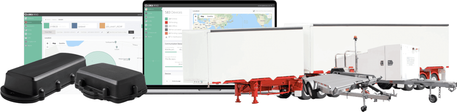 IoT Industrial Trailer Tracking Solutions - Thinxtra